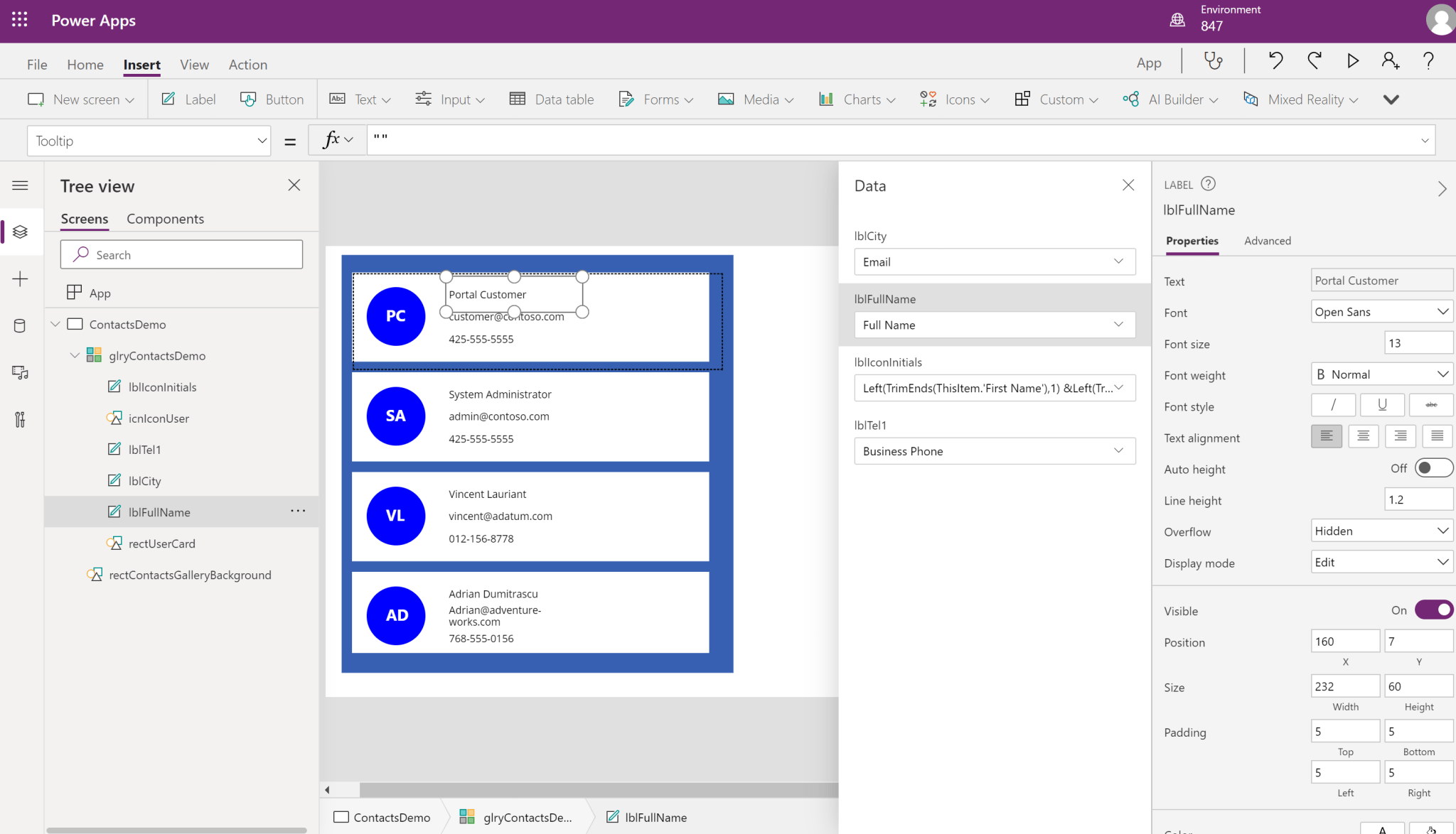 How to Create Gallery items With Multi-Colored Icons In PowerApps ...
